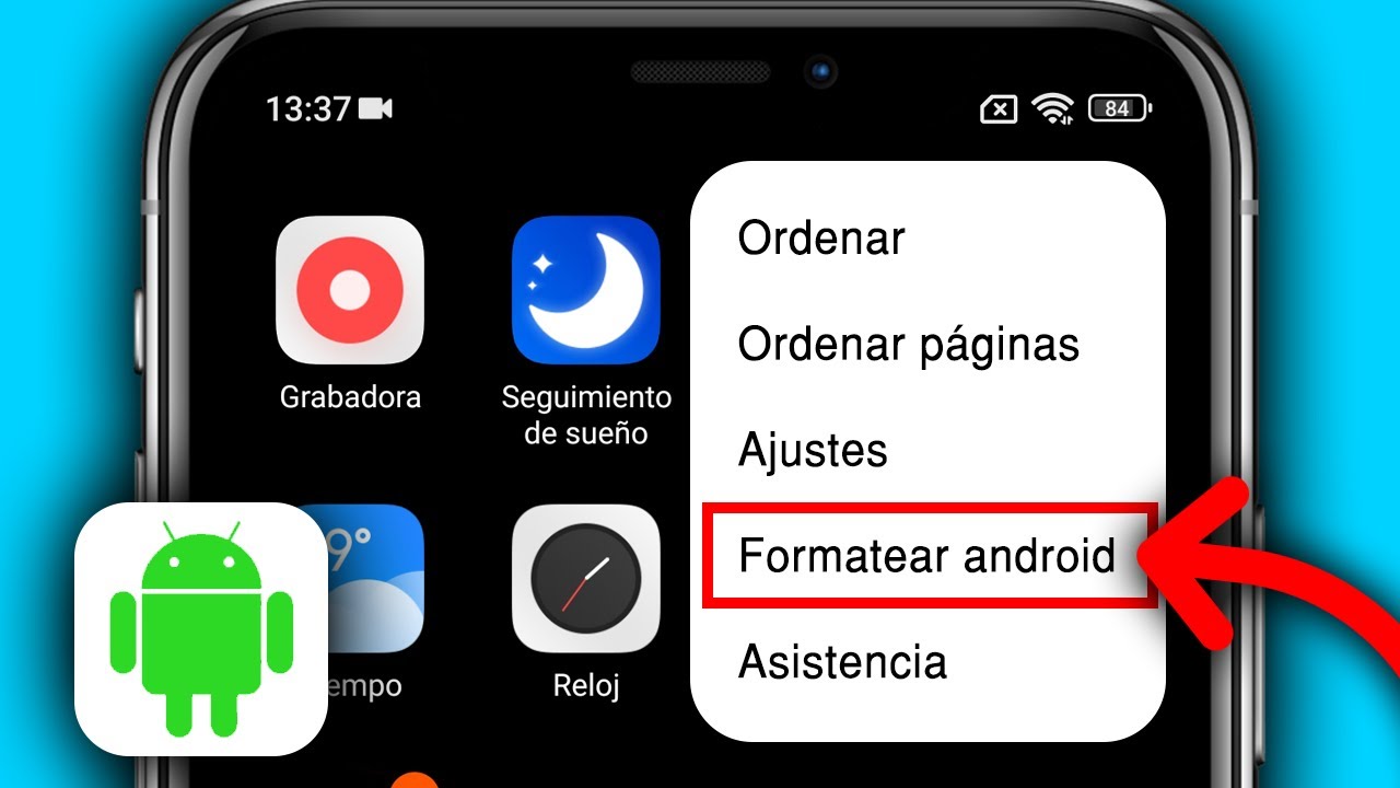 Como Resetear De Fábrica Tu Movil Android (2025) | Formatear Android ...
