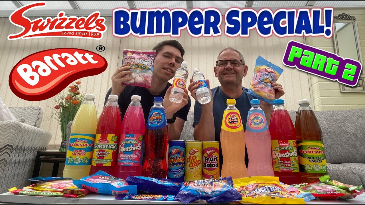 Barratt & Swizzels Sweets/Drinks Bumper Special | Colossal Vids | PART ...