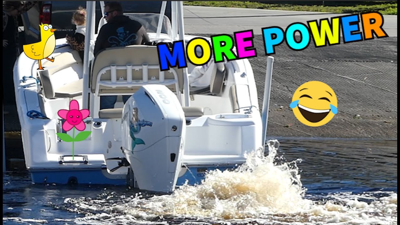 Two Boat Ramps Summer Flashbacks Big Boat Power Loading Wild Time - YouTube