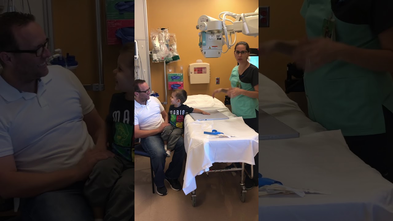 Pediatric Hand X-ray - YouTube