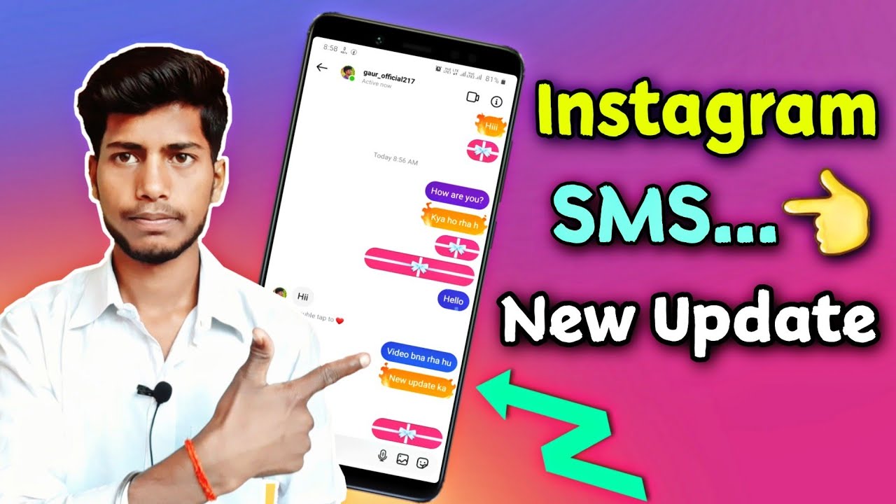 Instagram New Massege Update | Instagram Sms Animation Update ...