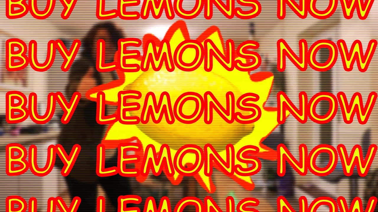 When Life Gives You Lemons - Lemon Man Ad 1994 - YouTube