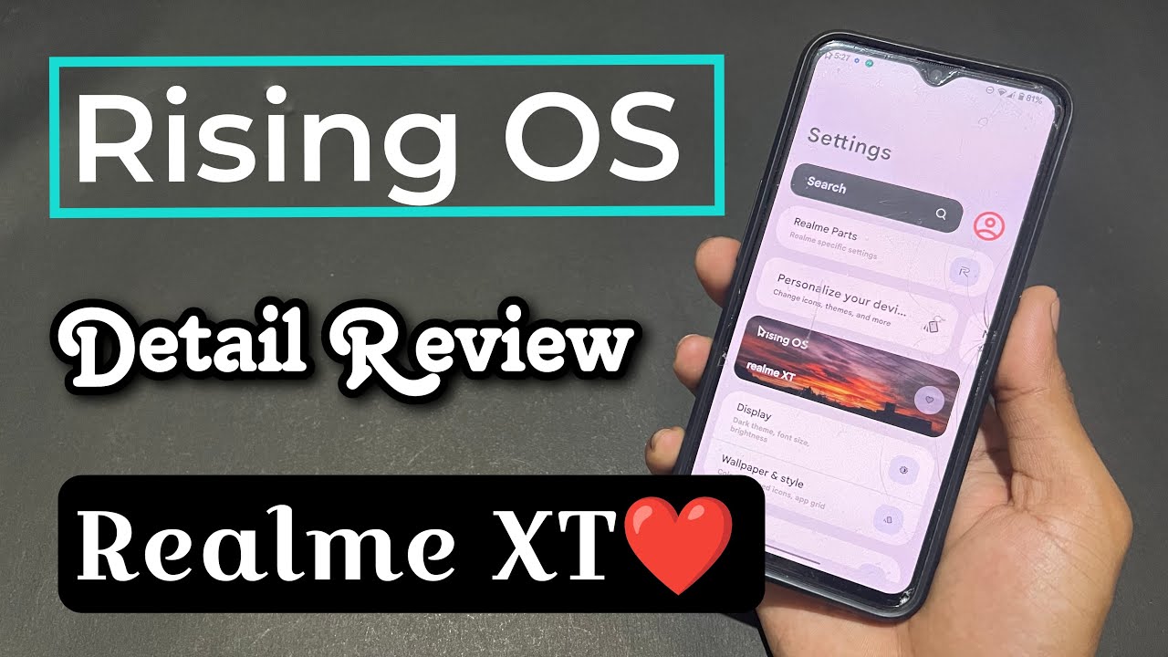 Rising OS v4.2 Android 14 Rom For Realme XT. Install Android 14 Rising ...
