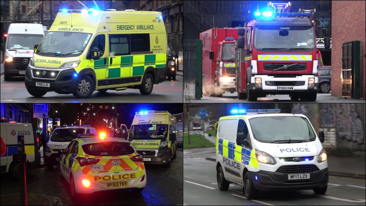 Tactical Firearms + Fire engines, Police and Ambulances responding in ...