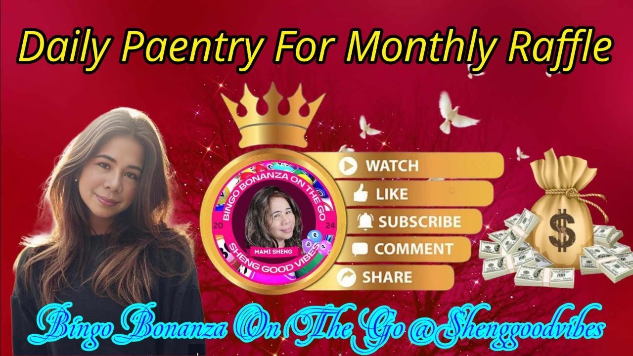 #25 Paentry For Monthly Raffle,While Music Streaming Only! @Bingo ...