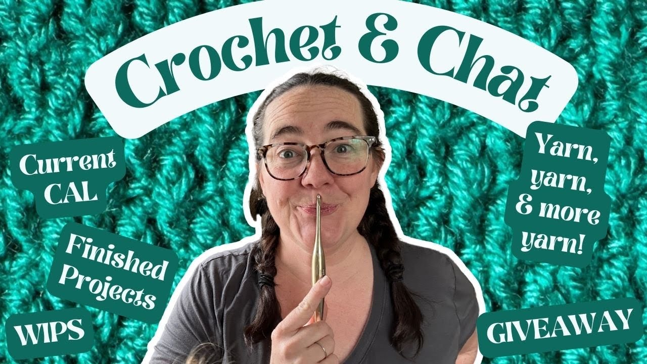 Crochet & Chat : stitch with me - Crazy Yarn Lady Podcast - LIVE ...
