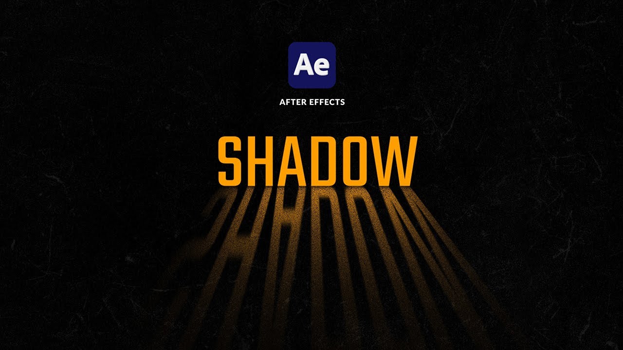 Stylish Long Shadow Animation in After Effects – Easy Tutorial - YouTube