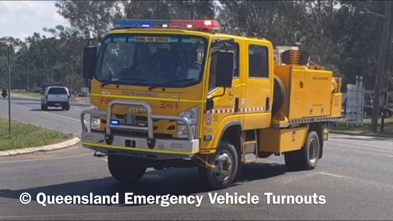 RFS - South Nanango 51 Responding + On Scene | Grass Fire, Nanango, QLD ...