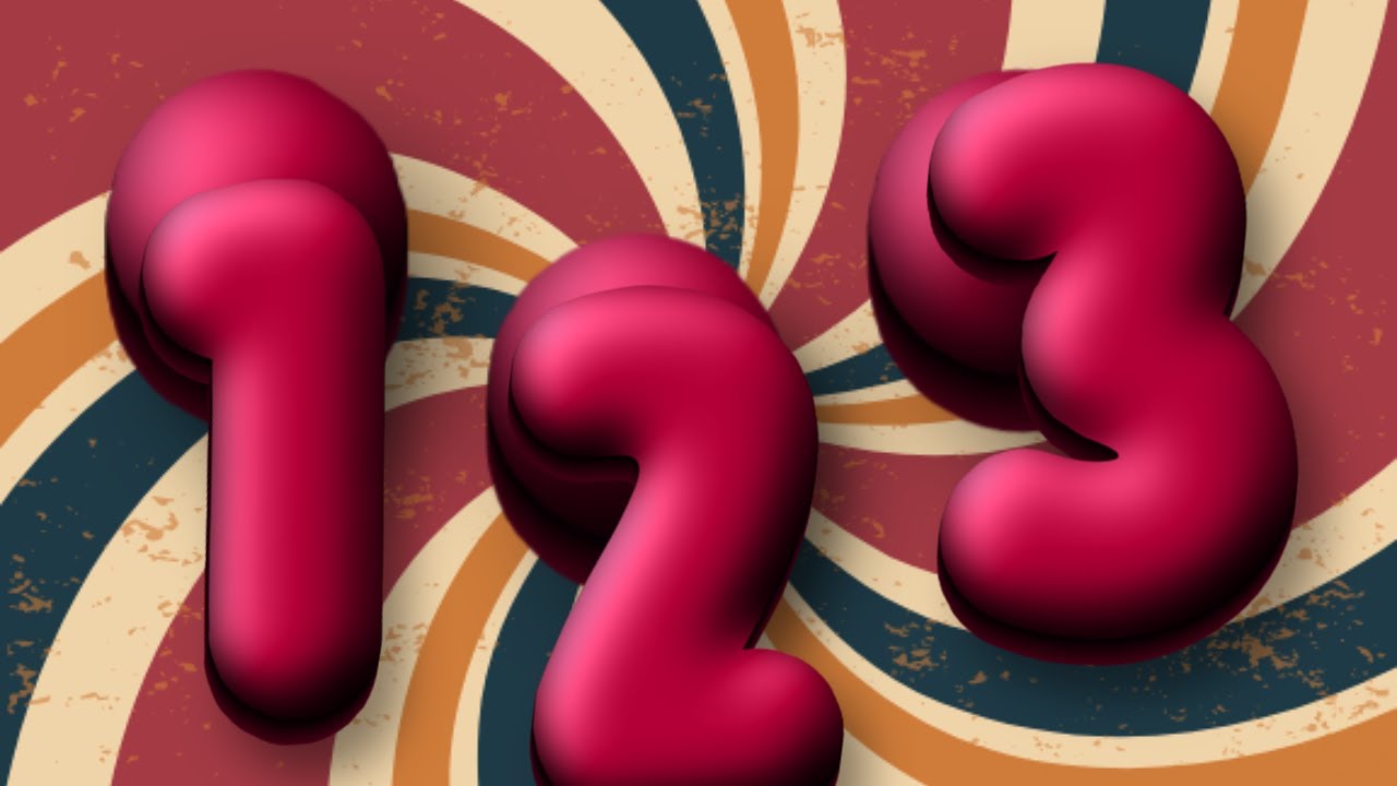 123 Number | 123 Number Names | 1 To 20 Numbers | 123 learning for kids ...