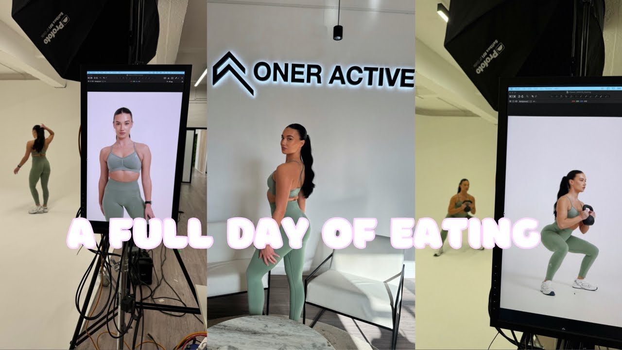 A FULL DAY OF EATING IN A 12 WEEK CUT | catch up, shooting for oner ...