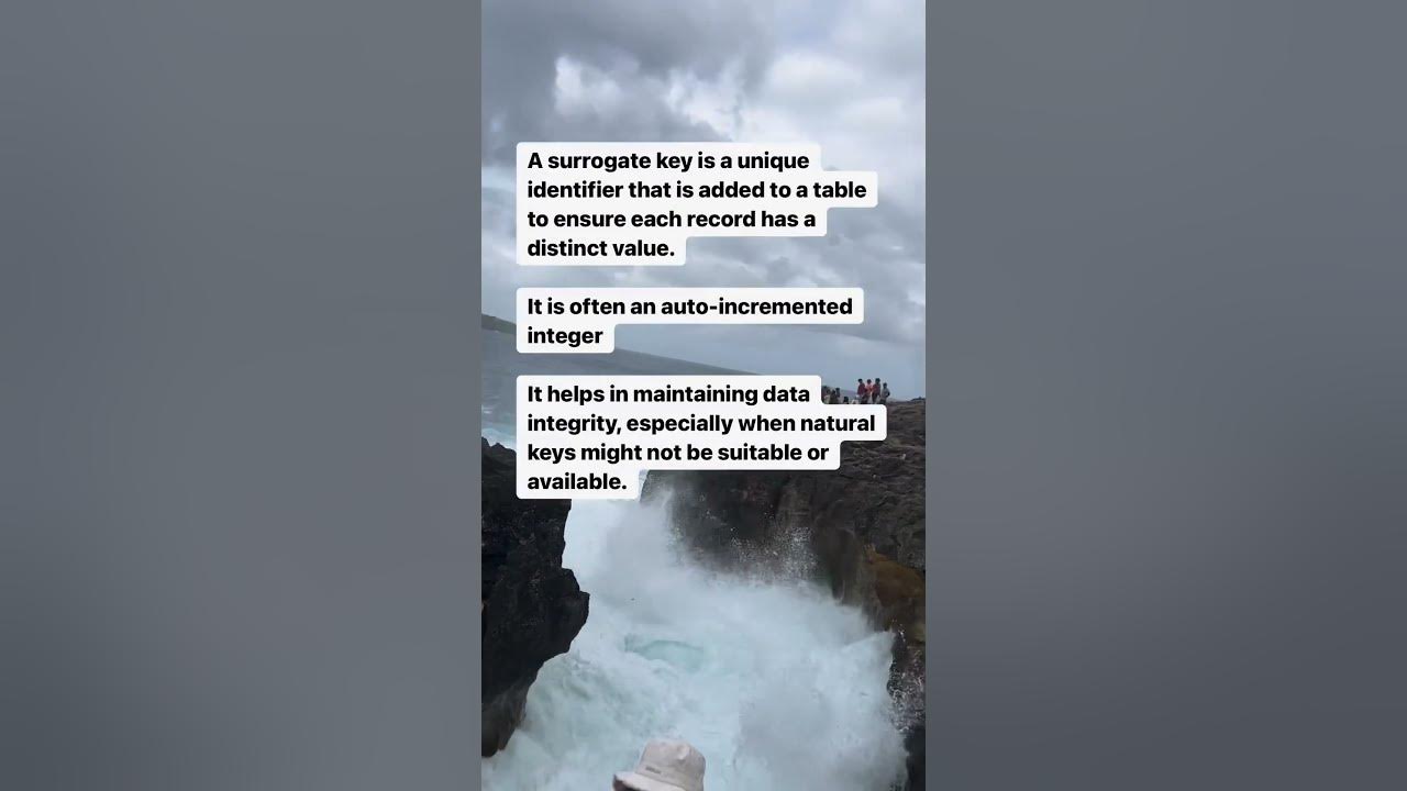 What is surrogate key in Data Modelling? - YouTube