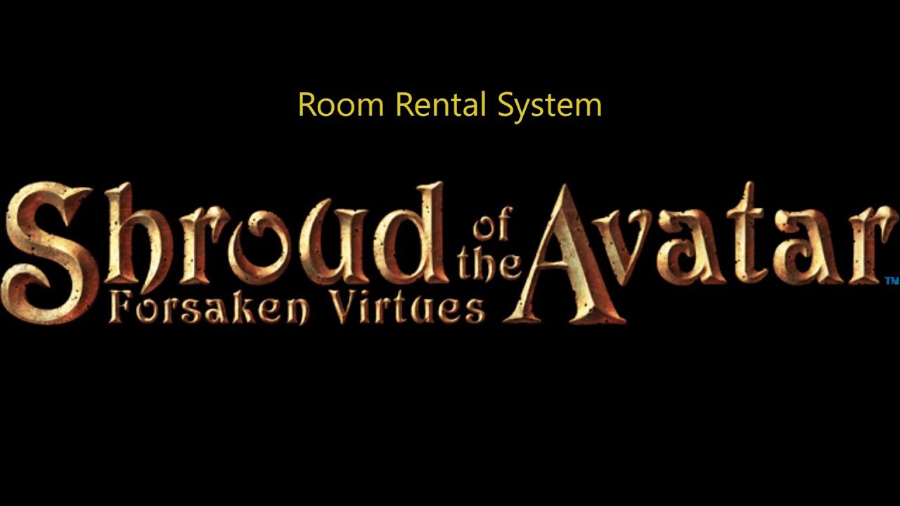 Shroud of the Avatar Room Rental System - YouTube