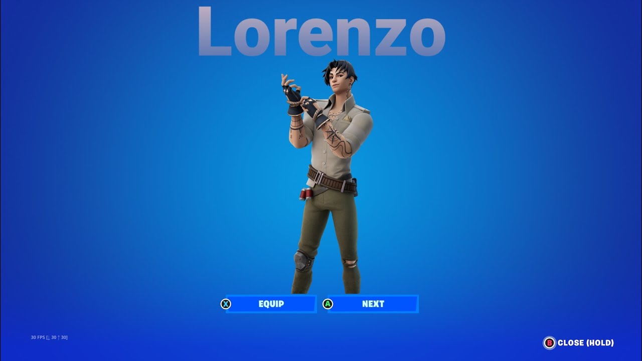 Lorenzo Skin Combo | Fortnite - YouTube