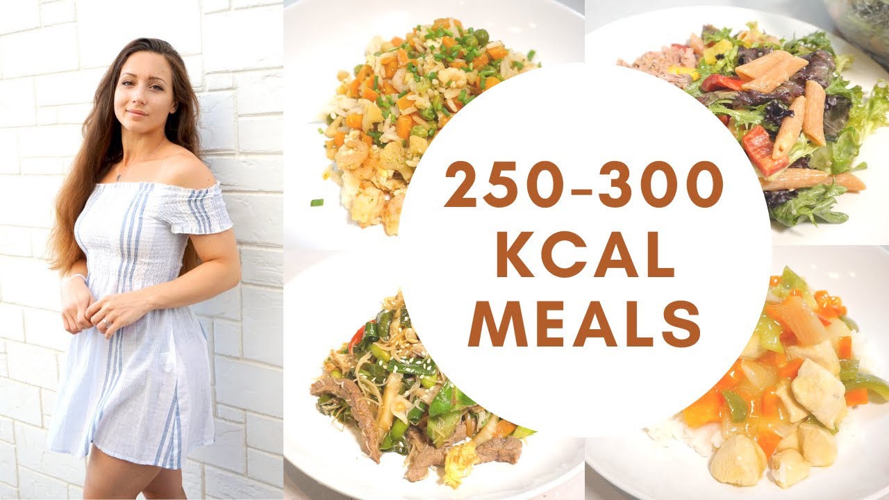 250-300 kcal MEALS | Quick & Healthy Recipes with Macros - YouTube