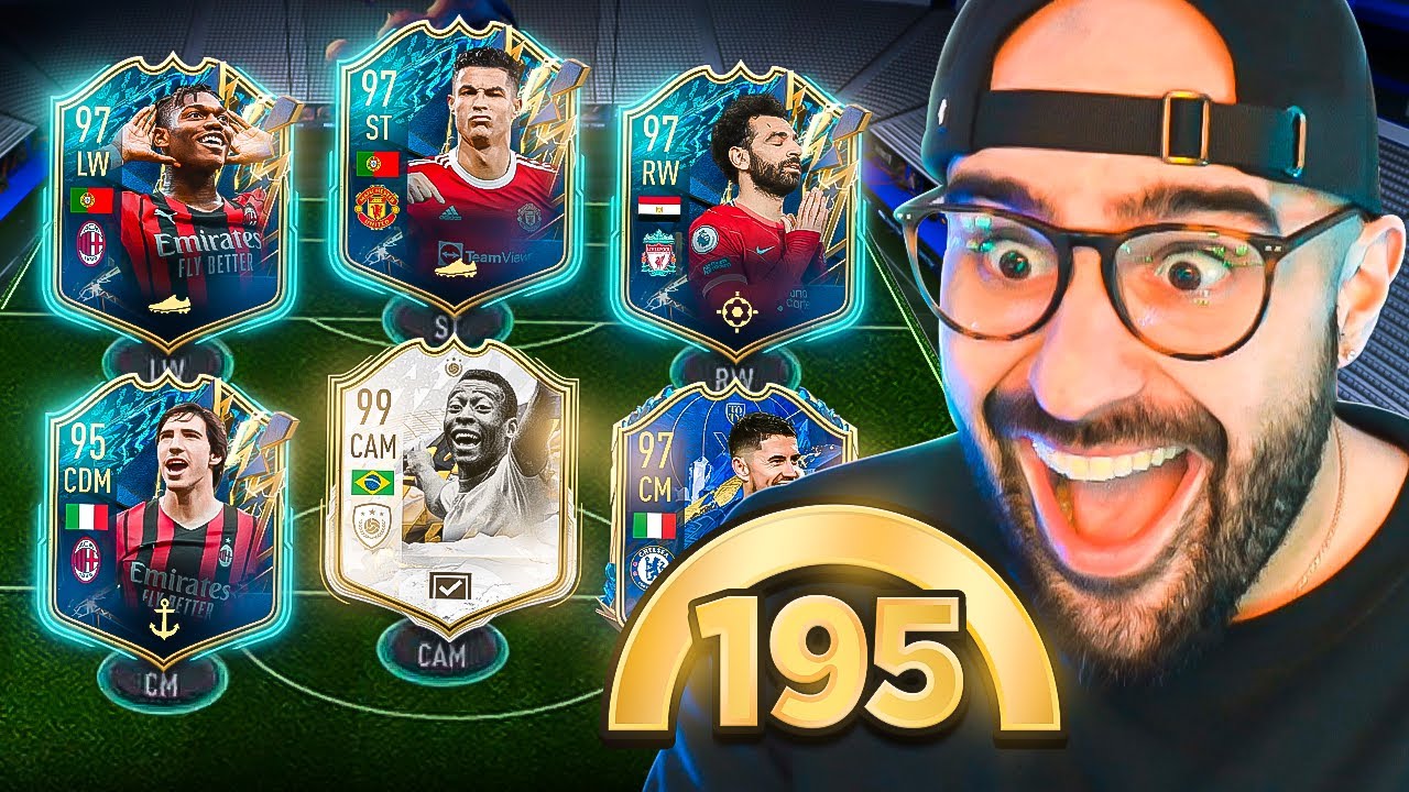 INSANE 195 FUT DRAFT! HIGHEST RATED DRAFT IN FIFA!! - YouTube