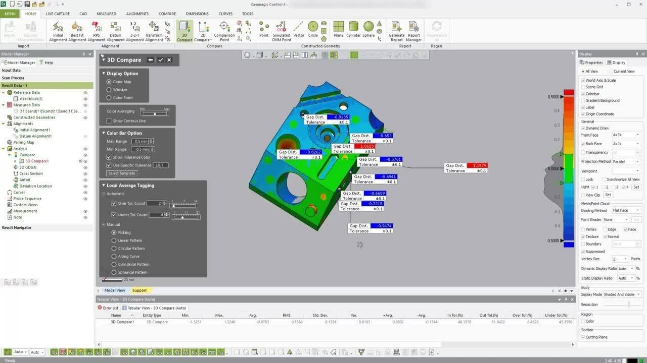 Unplanned inspection with Geomagic Control X | 3D Compare - YouTube