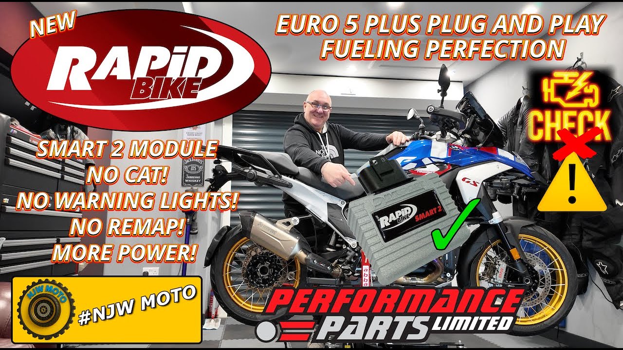 Rapid Bike Smart 2 ECU DeCat Solution for Euro 5 Plus Bikes Tested BMW ...