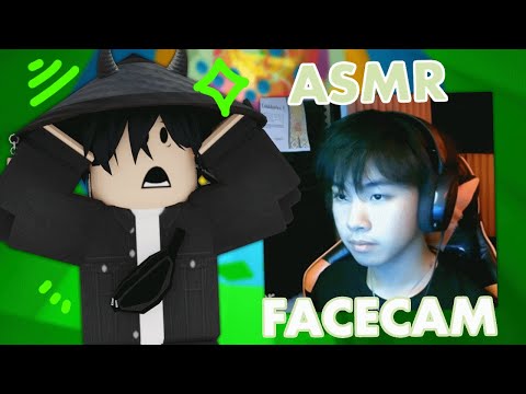 ( roblox asmr 🌙 ) Tower of Hell But FACECAM ASMR..
