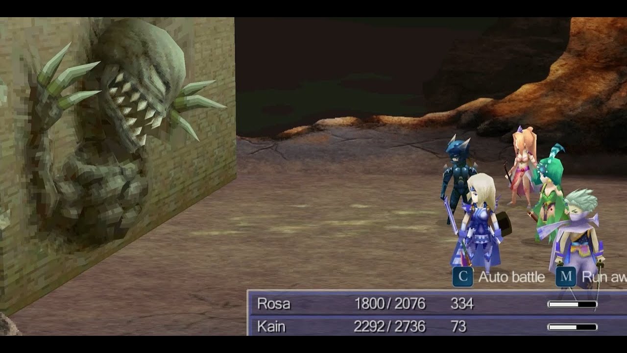 Final Fantasy 4 (3D Remake) Part Thirty Seven - Hitting A Wall - YouTube