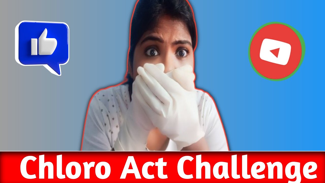 Chloro Act Challenge।। Chloro Act With Gloves🧤#awareness - YouTube
