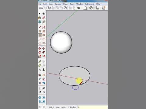 How to Make a Sphere / Ball in SketchUp - YouTube