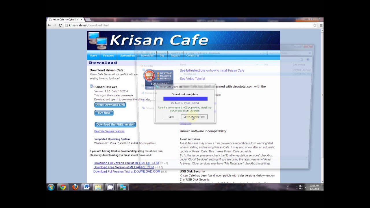 Installing Krisan Cafe Server - YouTube