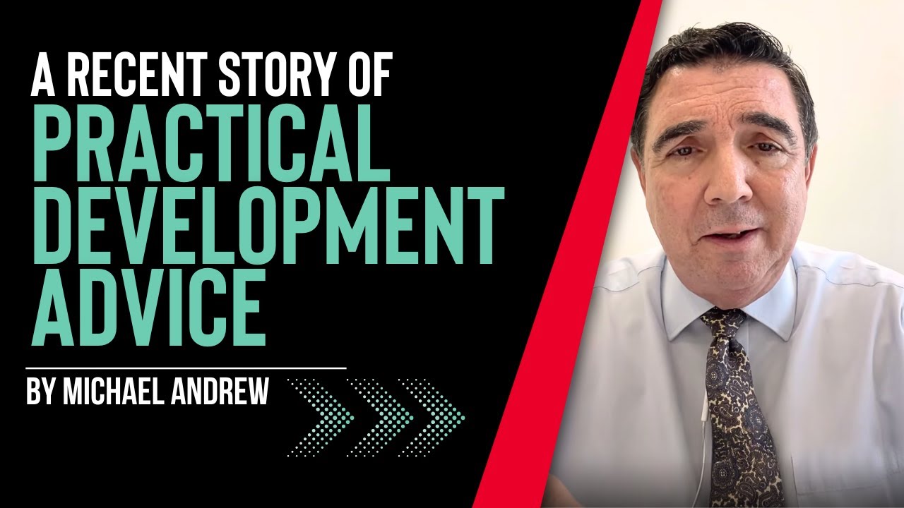 A Recent Story of Practical Development Advice - YouTube