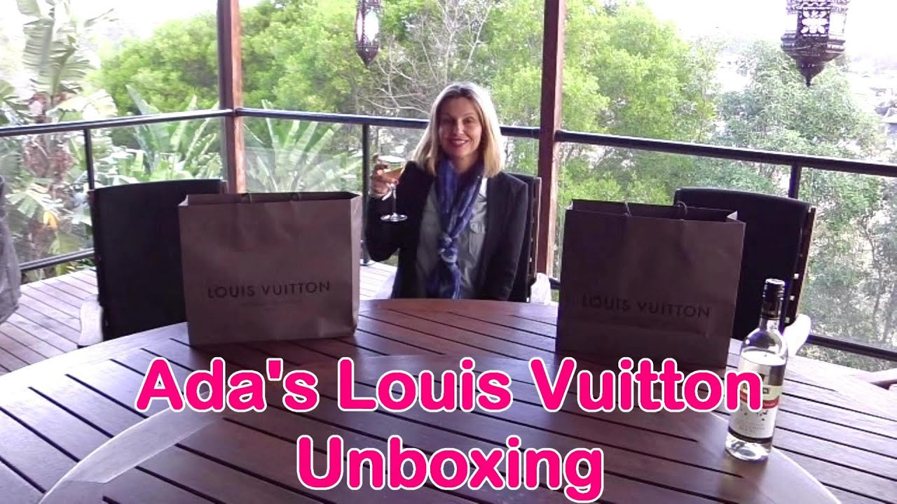 Ada's Louis Vuitton Unboxing - YouTube