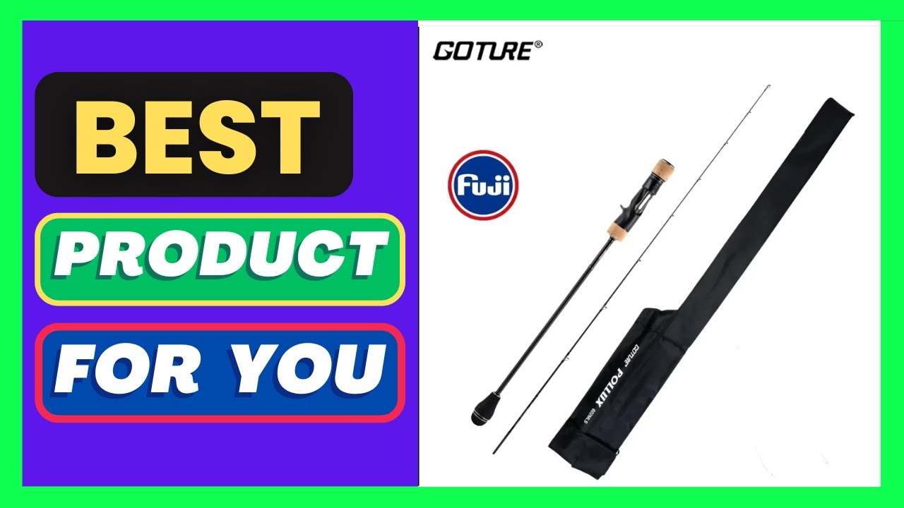 Goture Pollux 100% Fuji Guide Ring Slow Jigging Rod 1.83-1.98m - YouTube