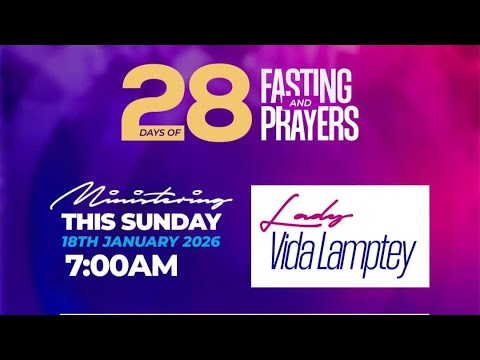 SUNDAY SERVICE WITH LADY VIDA LAMPTEY || THE HOLY SPIRIT, OUR ...