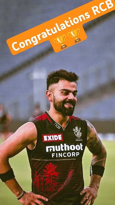 RCB congratulations🎉🥳#ytshorts #video#rcb #funny-0524 #rcbfans #yt# ...