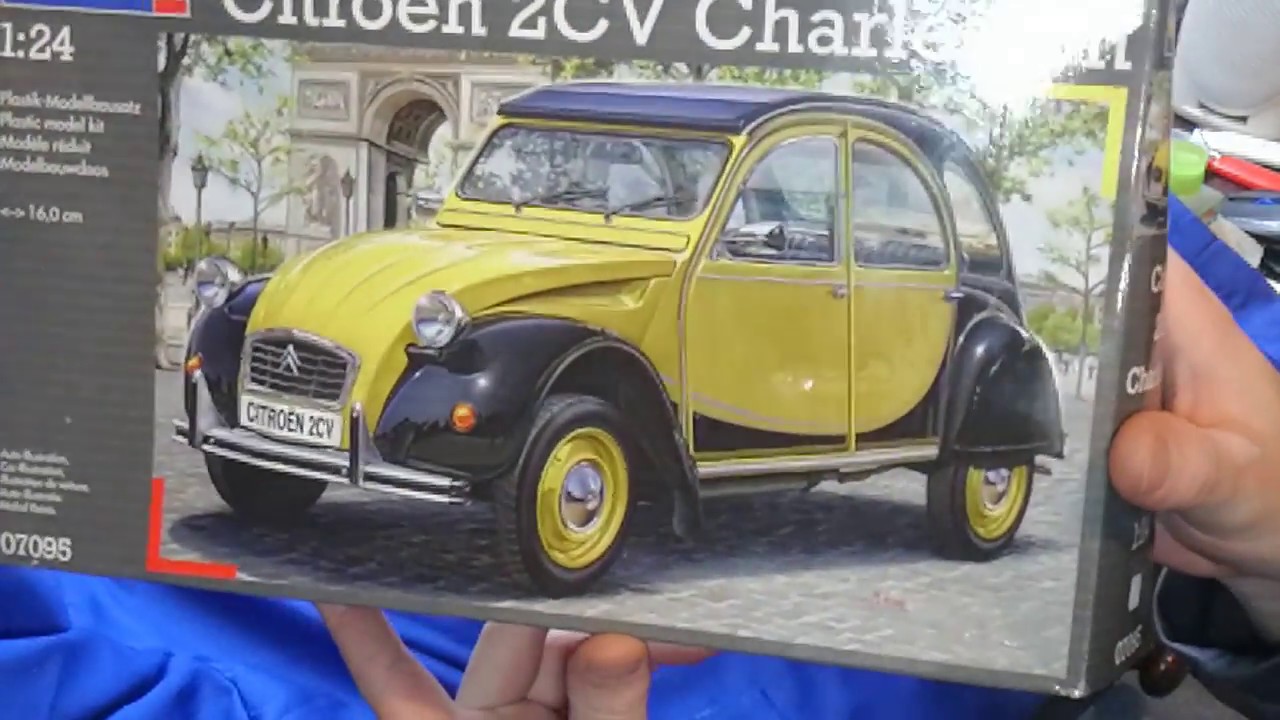 Citroen 2 CV from Revell in 1/24 - YouTube