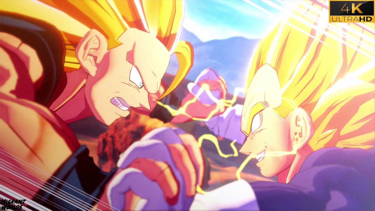 Goku vs Vegeta Final Fight / DBZ Kakarot DLC 6 Secret Ending - YouTube