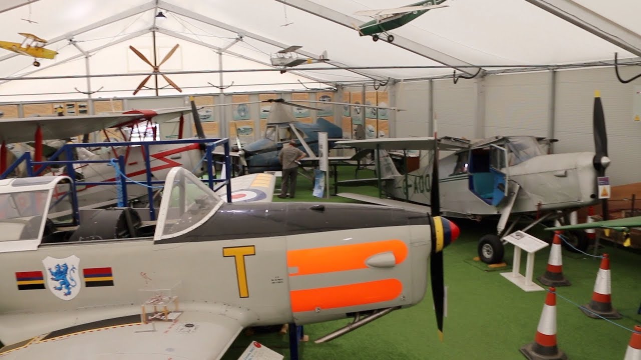 de Havilland Aircraft Museum Salisbury Hall England - 2018 - YouTube