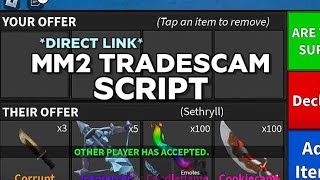 New Mm2 Dupe Trade Scam Godly Spawner Script Spawn Duplicate Desired ...