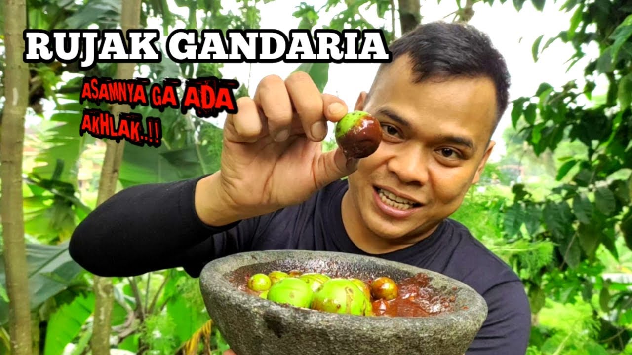 Asmr rujak gandaria jatake , asam banget ga ada akhlak , awas ngeces # ...