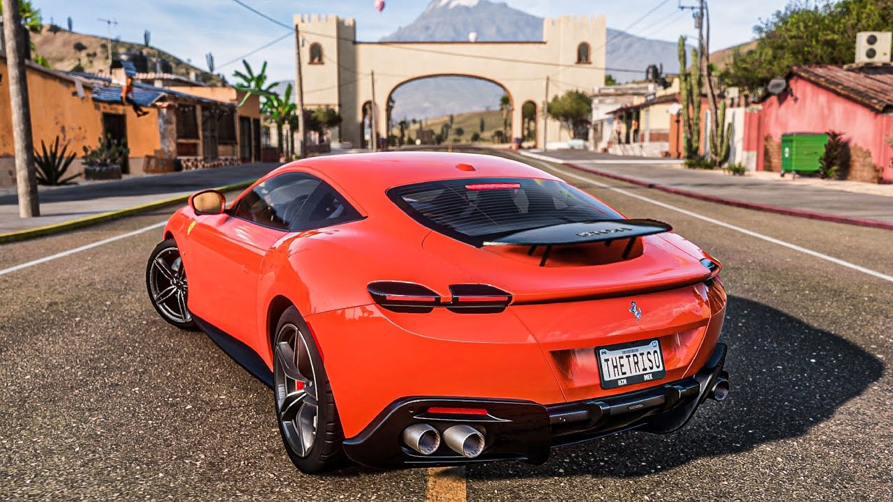 New Ferrari Roma - Forza Horizon 5 Gameplay - YouTube