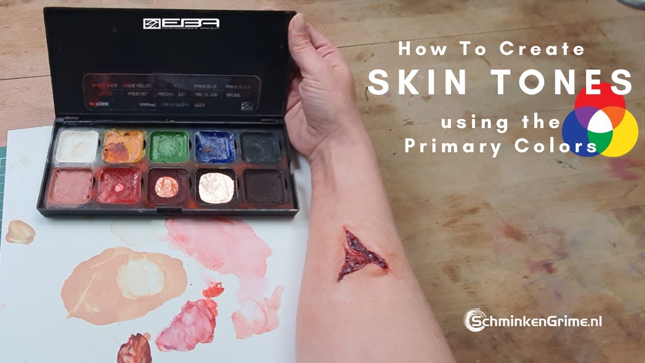How to create Skin Tones using the Primary Colors | Special Effects ...