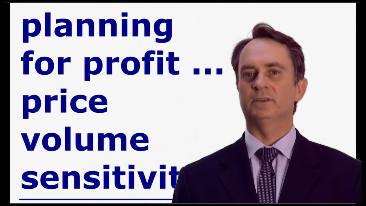 Price Volume Sensitivity - YouTube