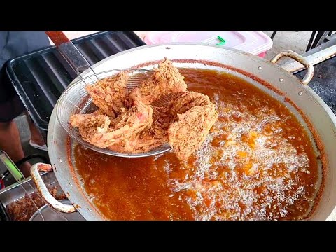 CHAMPION na Fried Chicken SOLD OUT Everyday | FILIPINO STREET FOOD ...