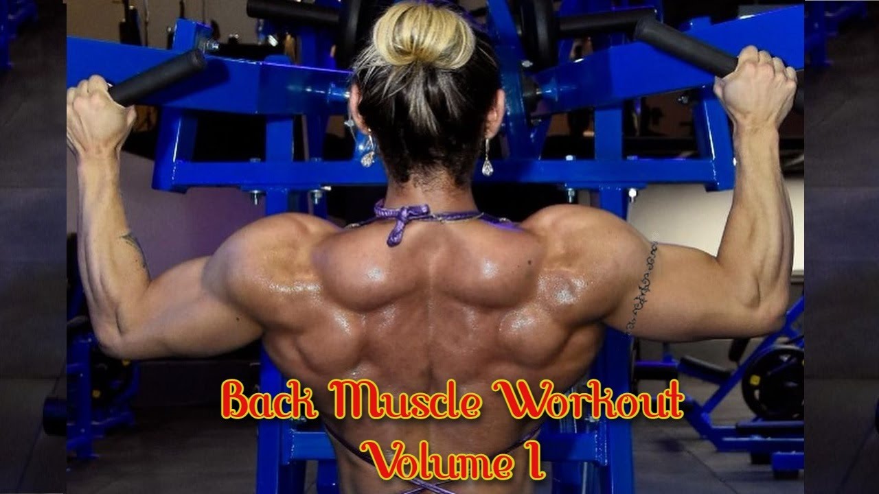 Female Bodybuilder Back Workout - Volume I #fitness #fitnessmotivation ...
