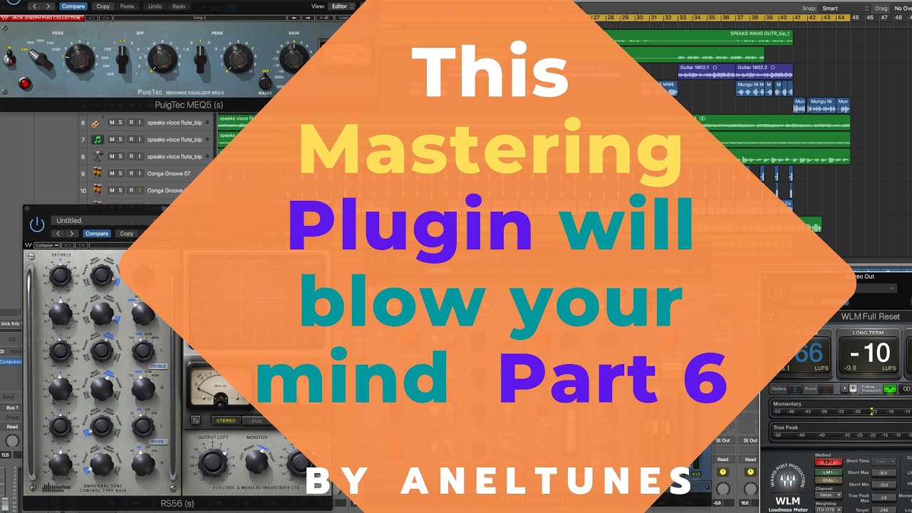 A Mastering Plugin that will blow your mind(Virtual Tape Machines) Part ...