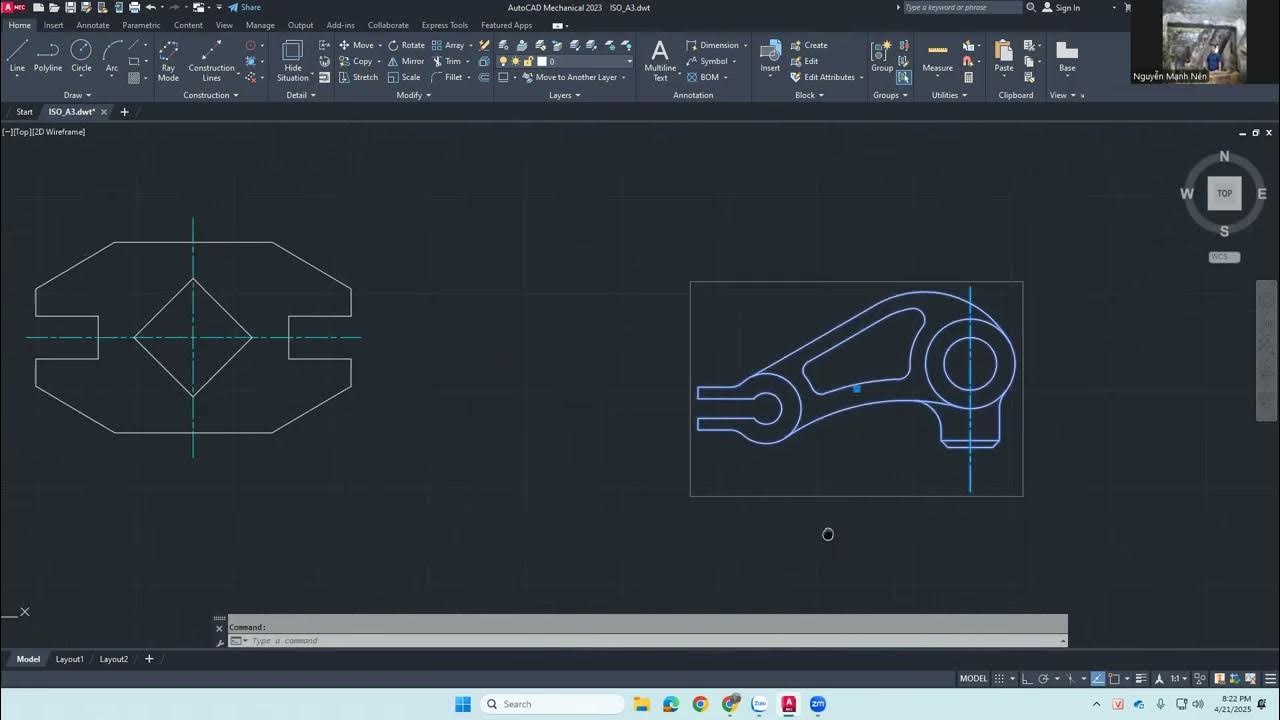 AUTOCAD T3-2025_BUỔI 9_TẠO VÀ QUẢN LÝ BLOCK - YouTube