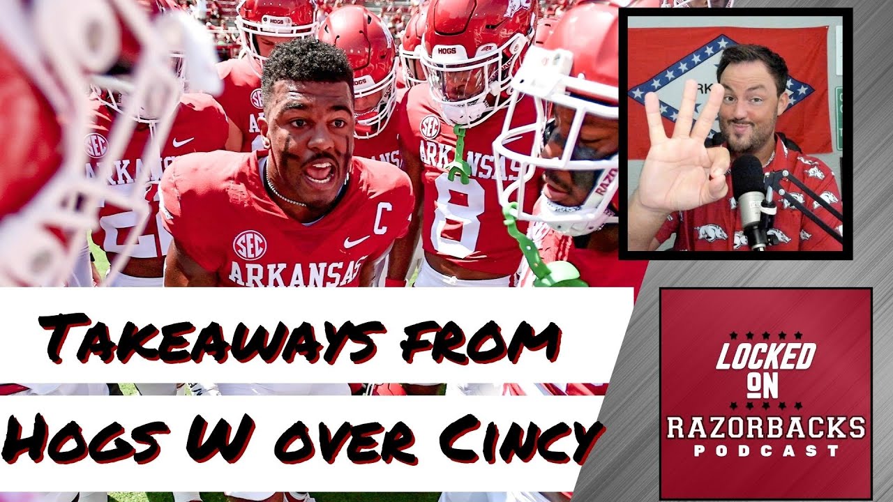 Biggest Takeaways From Arkansas' Win Over Cincinnati - Razorback ...