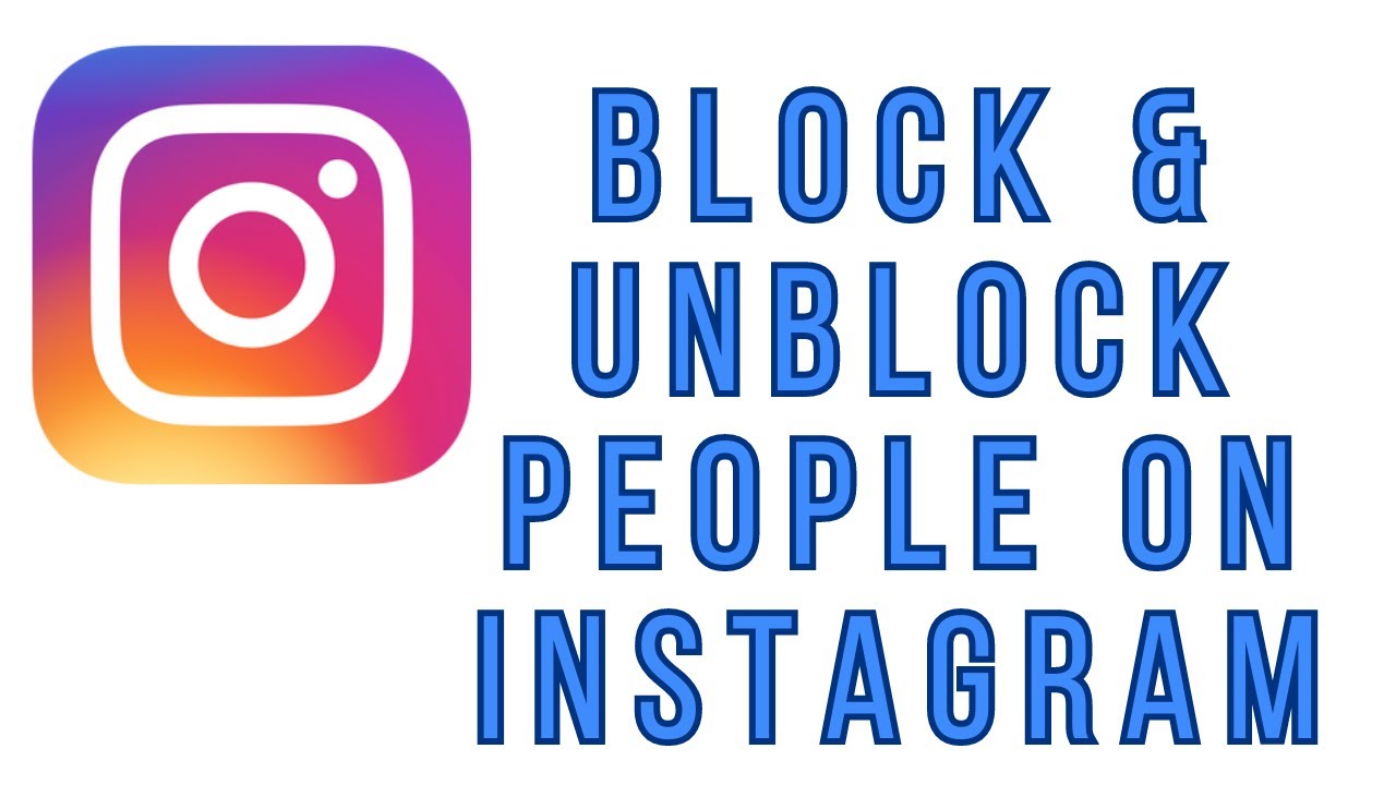 How To Block & Unblock People On Instagram - YouTube