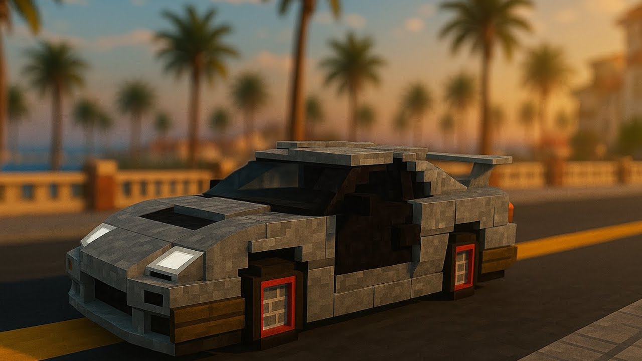 Minecraft Tutorial - TOYOTA SUPRA - YouTube