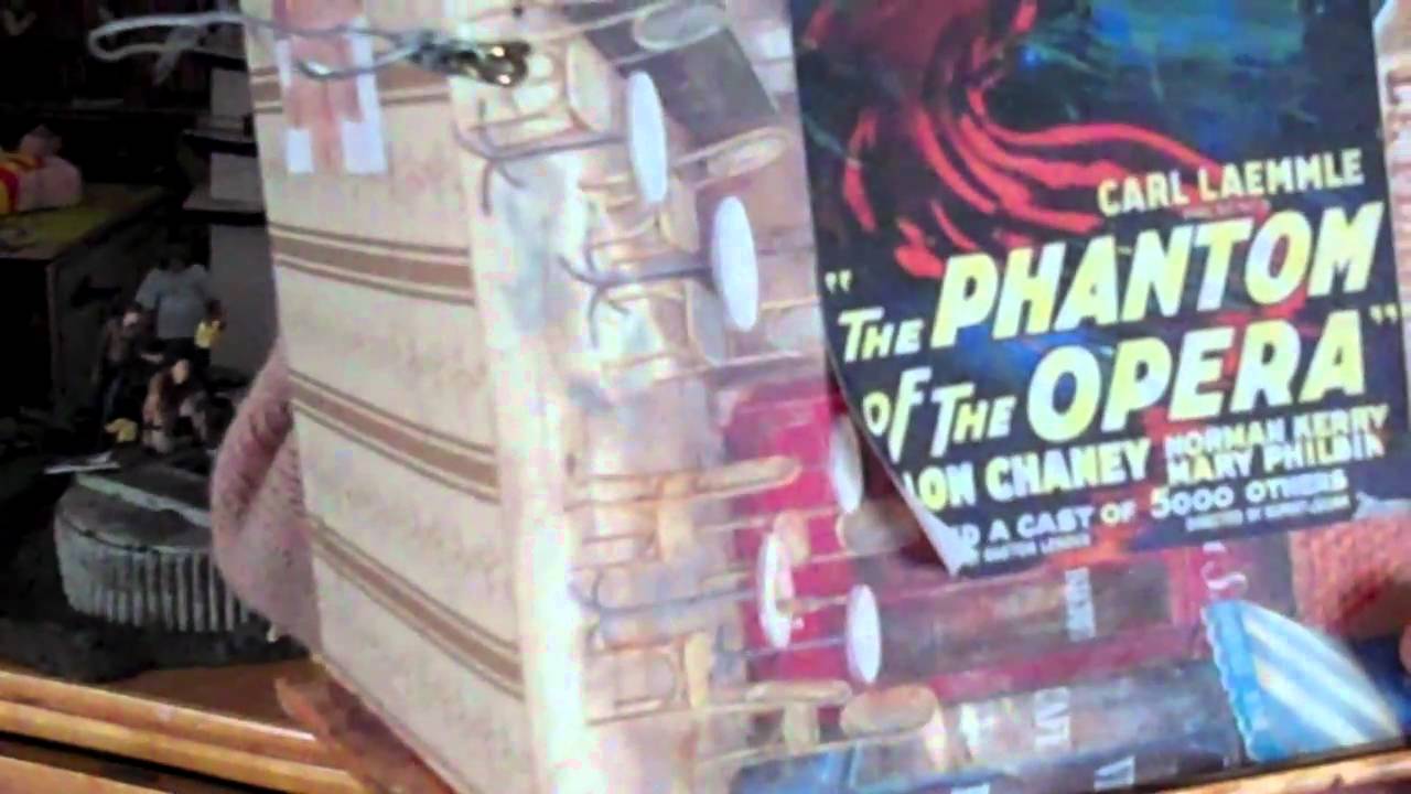 Vintage Toys + Music Box Phantom of the Opera Music of the Night a ...