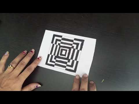 how to draw optical illusions drawing. 3d drawing easy step by step ...