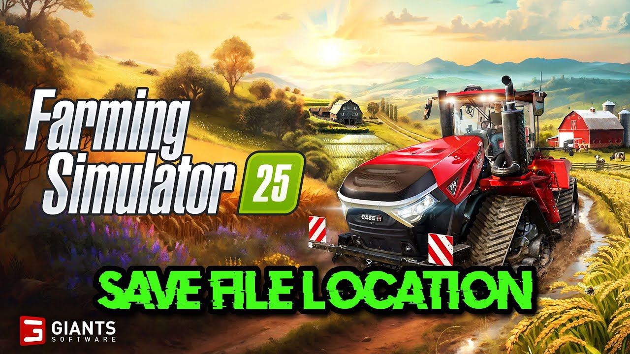 Farming Simulator 25 Where Is The Save Game & Config/Game.xml ...