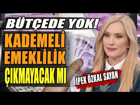 Kademeli Emeklilik Çıkmayacak mı? | Bütçede Yok | Prof. Dr. İpek Özkal Sayan Anlattı